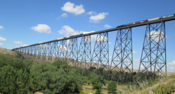 Western Canada's 50 longest railway bridges - Forth Junction